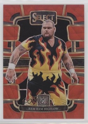 2024 Panini Select WWE Concourse Red Wave Prizm /99 Bam Bam Bigelow #99 ...