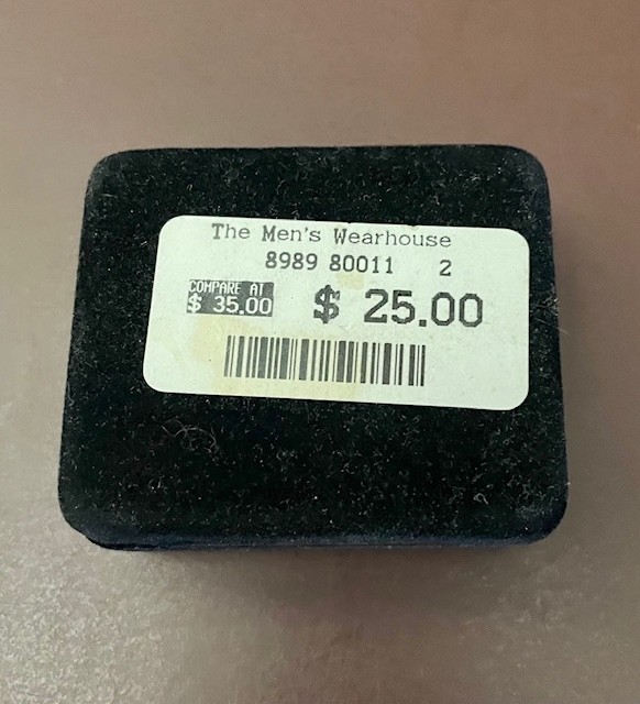 Louis Roth Dress Shirt Wedding Cufflinks Round Gold-Tone w/ Yellow ...