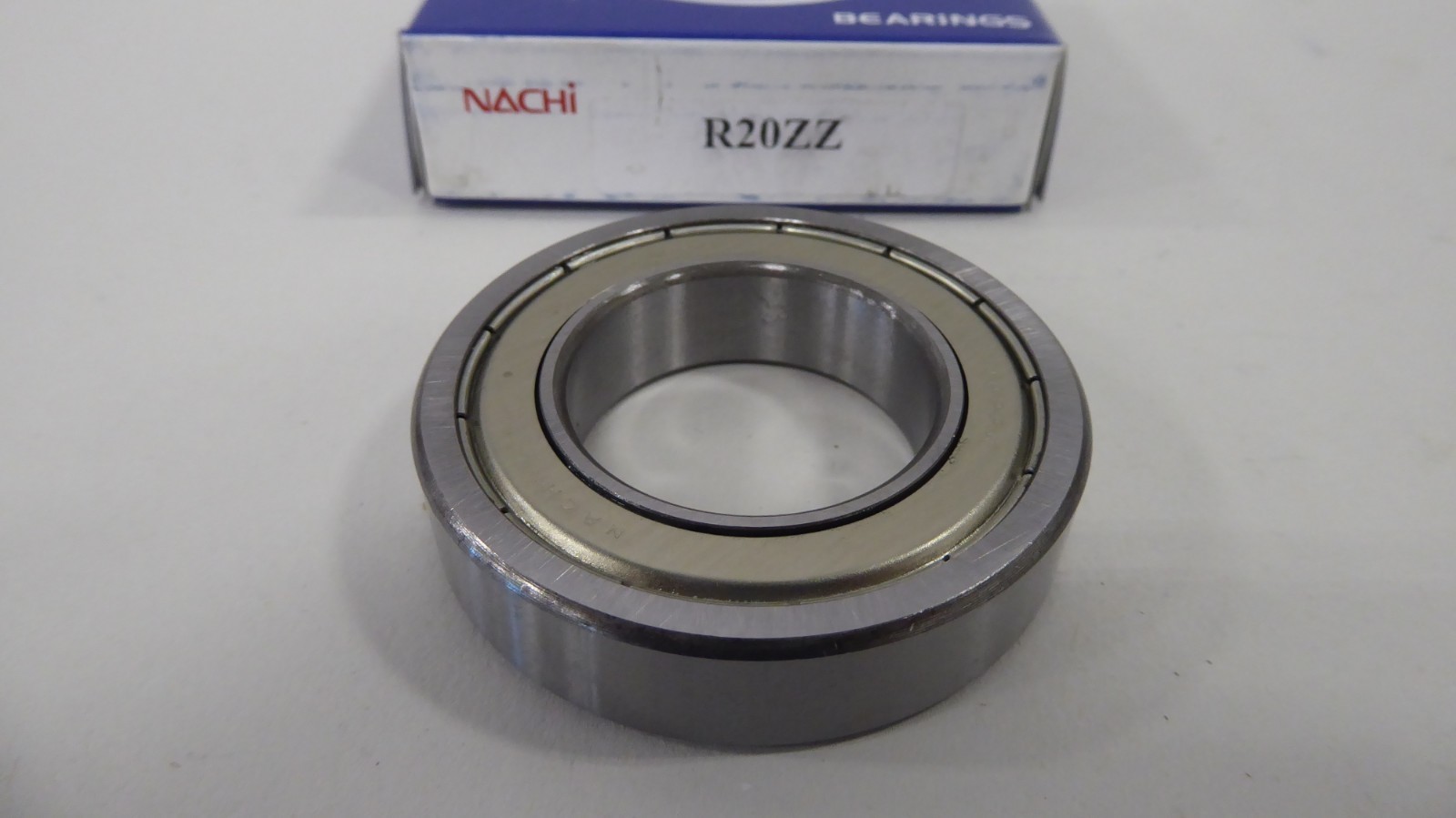 Nachi R20ZZ Ball Bearing R20-ZZ Double Shielded 1-1/4" x 2-1/4" x 1/2 ...