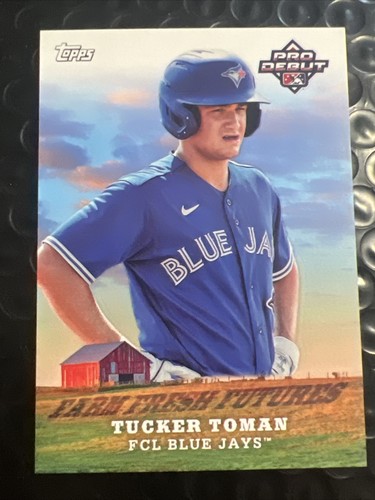 2023 Topps Pro Debut Tucker Toman Farm Fresh Futures Toronto Blue Jays ...