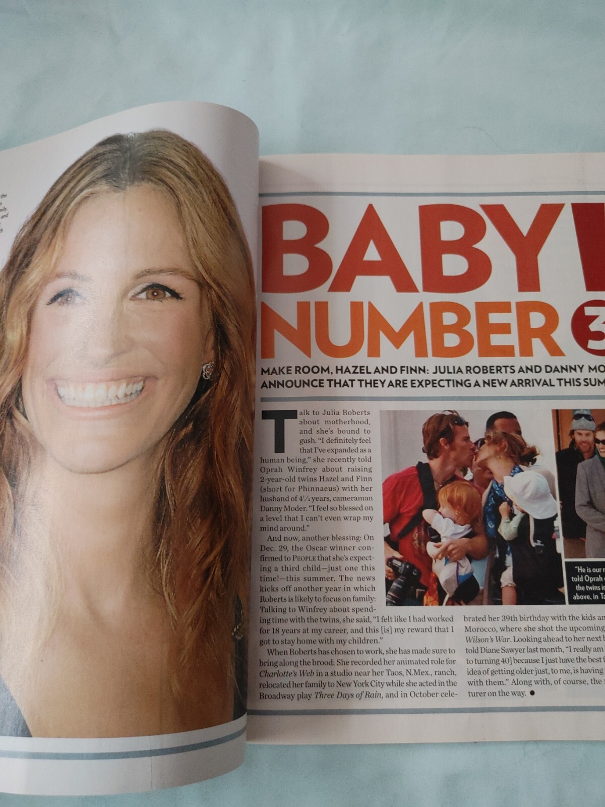 JAN 15 2007 PEOPLE MAGAZINE-OPRAH, JESSICA SIMPSON, JULIA ROBERTS, MATT ...