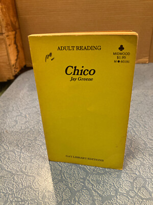 JAY GREENE Chico pb Midwood 1972 smut gay pulp | eBay