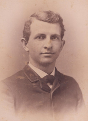 Vintage 1890's Cabinet Card Studio Portrait Victorian Man Wilmington ...