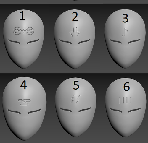 3D-Printed Naruto/Shippuuden/Boruto Kirigakure/Hidden Mist Anbu Black ...