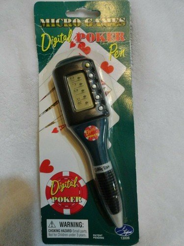 New VTG Stylus 13006 Micro Games Digital Poker Pen | eBay
