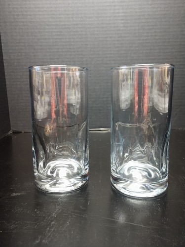 Pair of Libbey Crisa Impressions Rocks Tumblers 16 Oz | eBay
