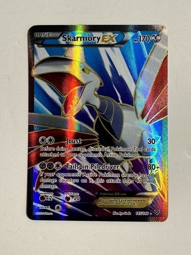 Pokémon TCG Skarmory-EX XY 145/146 Holo Full Art Ultra Rare | eBay