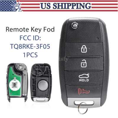 For 2014 2015 Kia Sorento Keyless Entry Flip Remote Car Key Fob ...