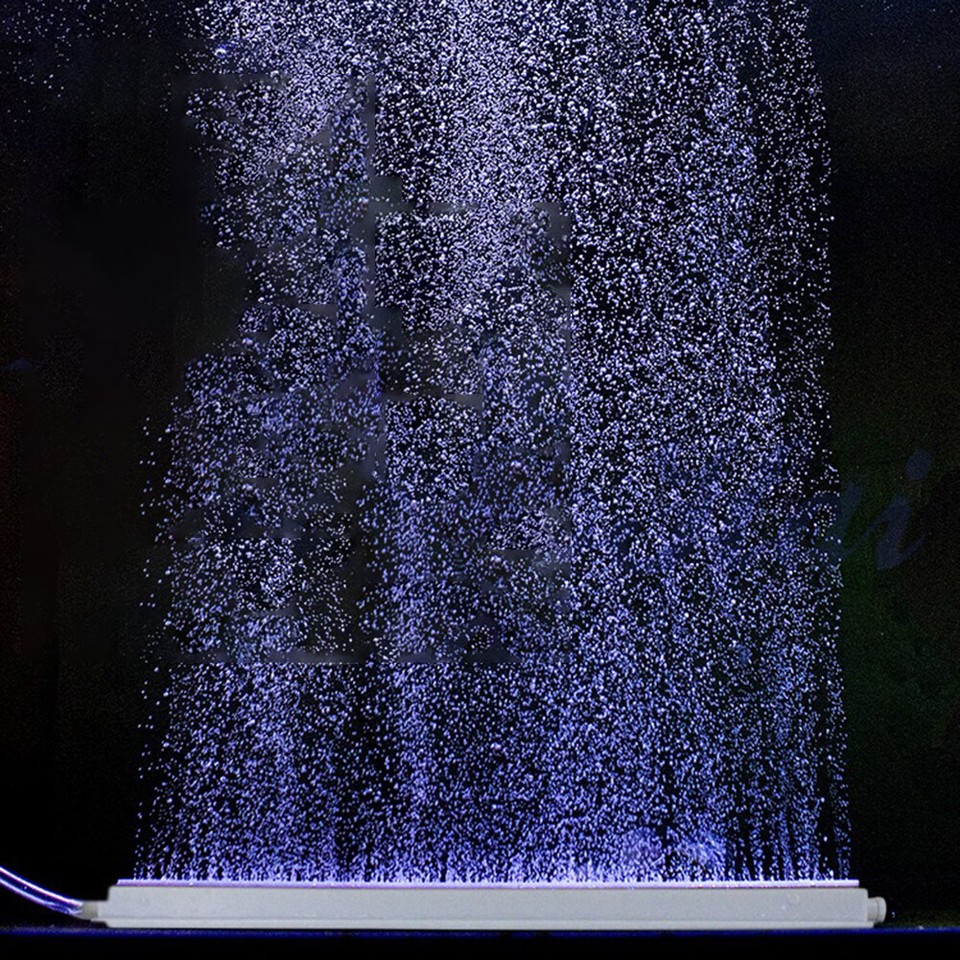 AU Aquarium Fish Tank Aerator Strip Bubble Stone Fresh Oxygen Pump ...