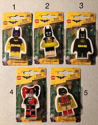 Lego DC Comics - The Batman Movie Eraser & Misc Mini Fig 71017 - Pick ...