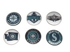 1" SET OF 6 SEATTLE MARINERS LAPEL BADGE BUTTON PINS PINBACK [P665] | eBay