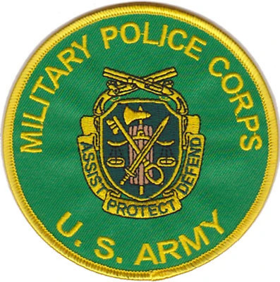 4" ARMY POLICE CORPS MILITARY SEAL LOGO ROUND EMBROIDERED PATCH | eBay