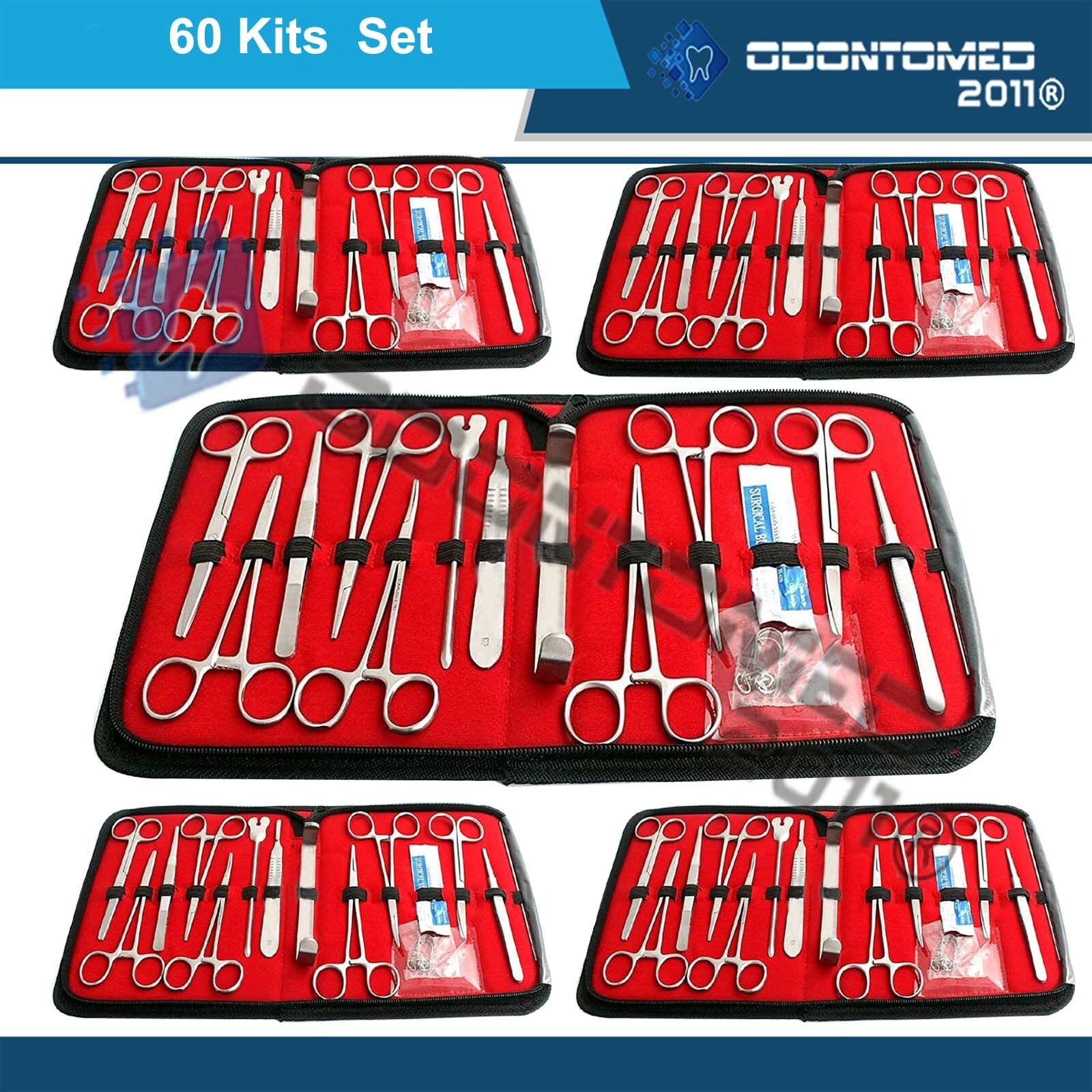 60 kit 24 US Military Field Style Medic Instrument Kit -Medical ...