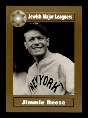 2003 Jewish Major Leaguers #44 Jimmie Reese Gold Edition Only 500 Made ...