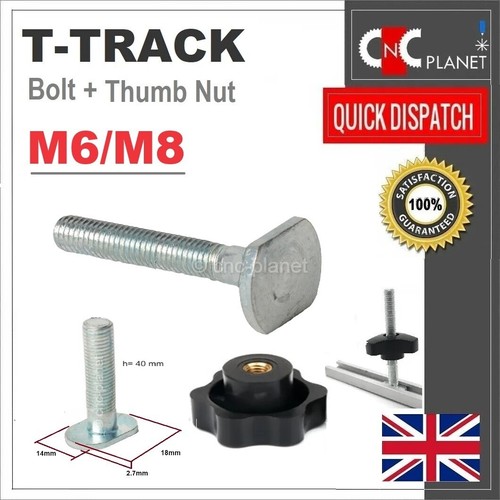 T bolt M6 M8 Thin Head screws bolt for T slot track profile roof rack ...