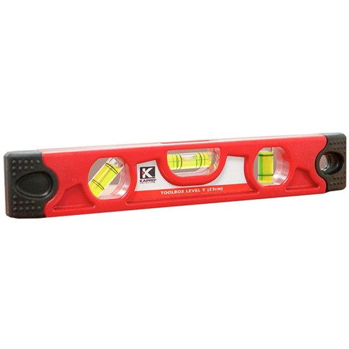 Kapro - 227 Toolbox Level - 9-Inch - for Leveling and Measuring ...
