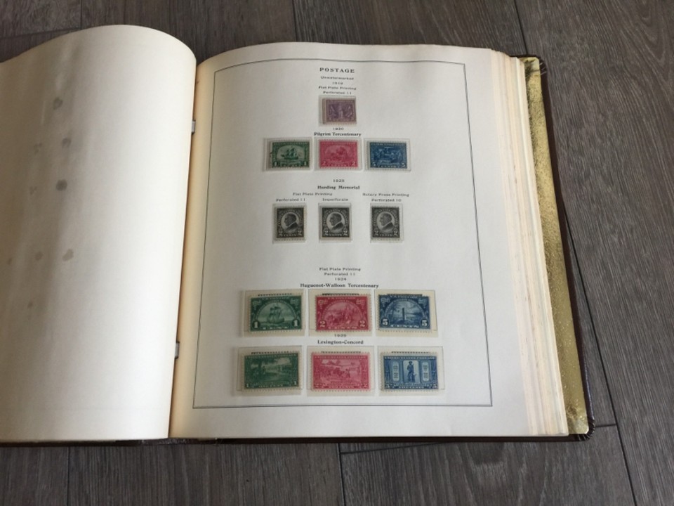 US STAMPS Scott Hingeless US Album 1847-1976 w/Airmail MNH & USED Album ...