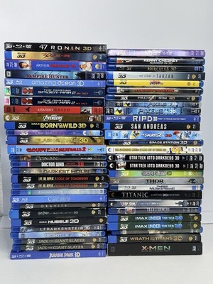 3D Blu-ray Movies Lot ** Pick Your Titles ** Save with Combined ...