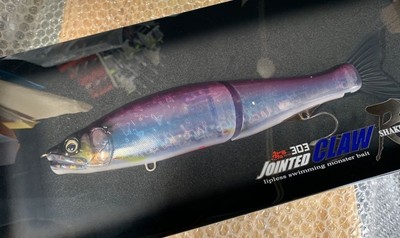 Gan Craft Jointed Claw 303 Shaku One Type-Sf Purple Shadow Fish Lure | eBay