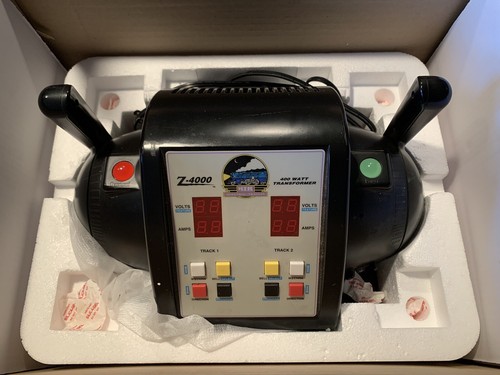 MTH Z-4000 400 WATT DUAL CONTROL TRANSFORMER 40-4000! O SCALE O GAUGE ...
