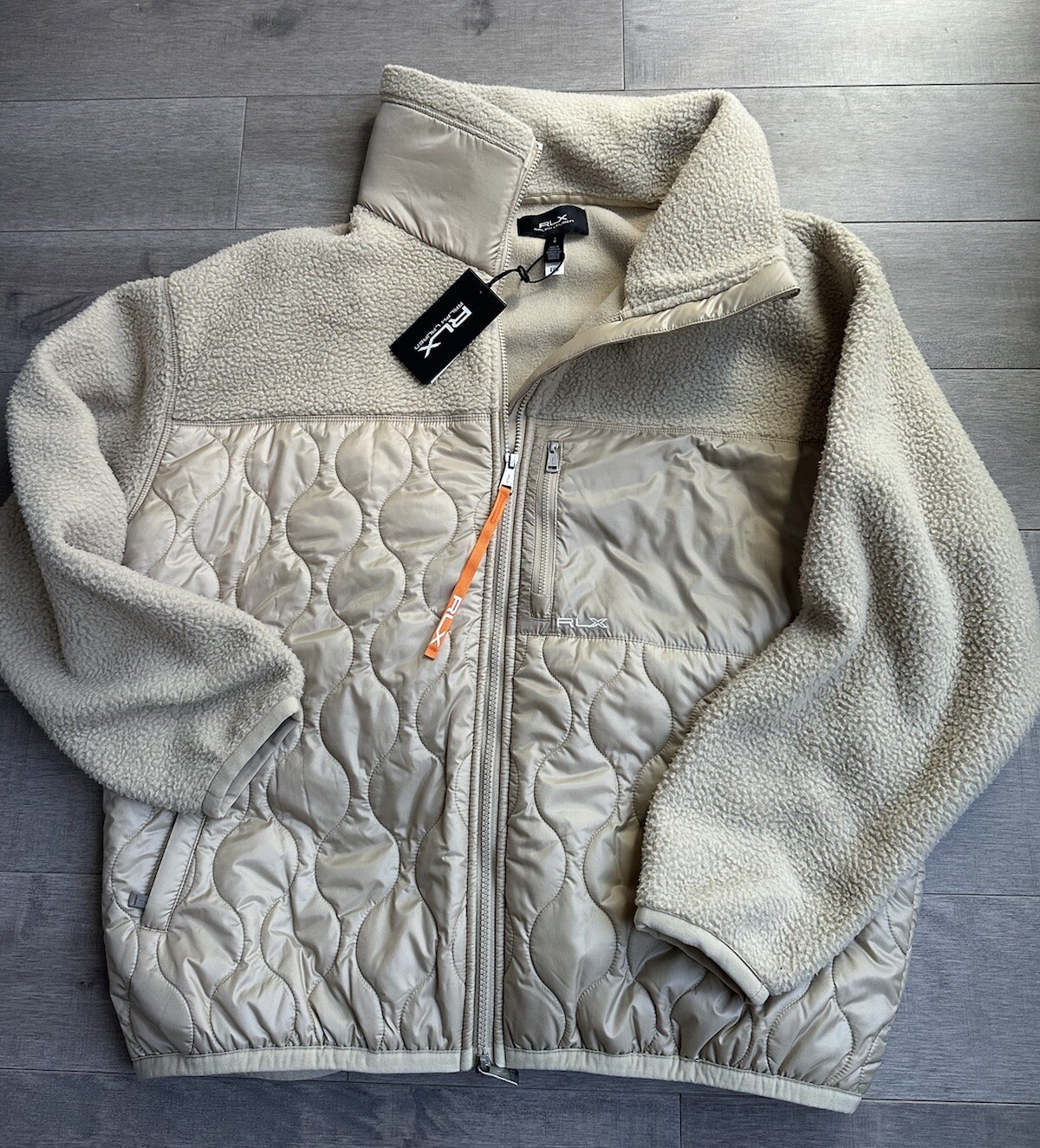 NWT $500 RALPH LAUREN RLX SWEATER JACKET SZ L | eBay