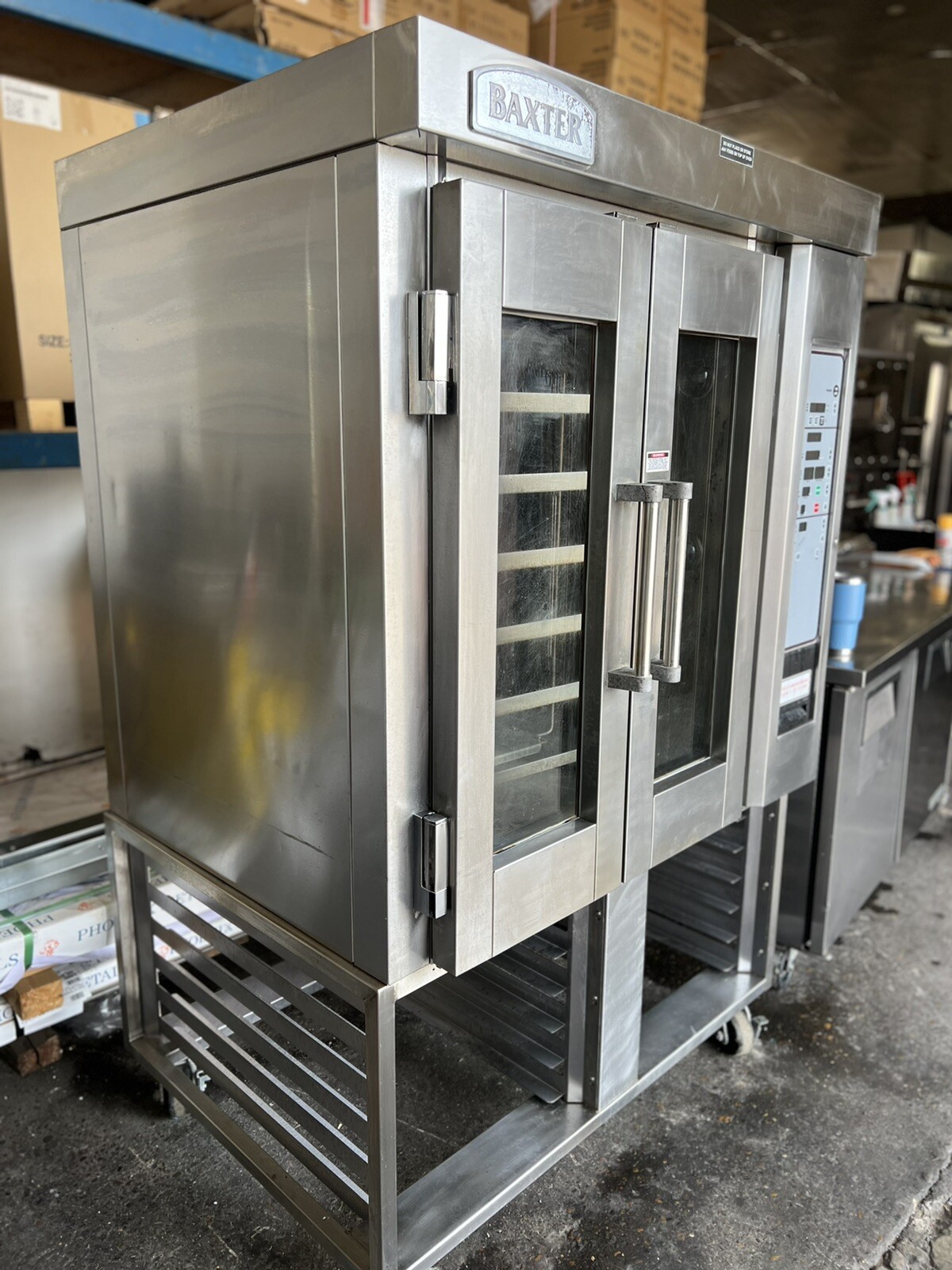 BAXTER OV310E OVEN, 1 DECK FULL SIZE MINI ROTATING RACK | eBay