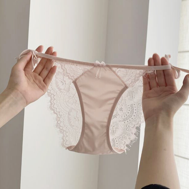 5 Pack Lot Ladies Womens Lace Satin Panties Underwear See Through Sheer ...