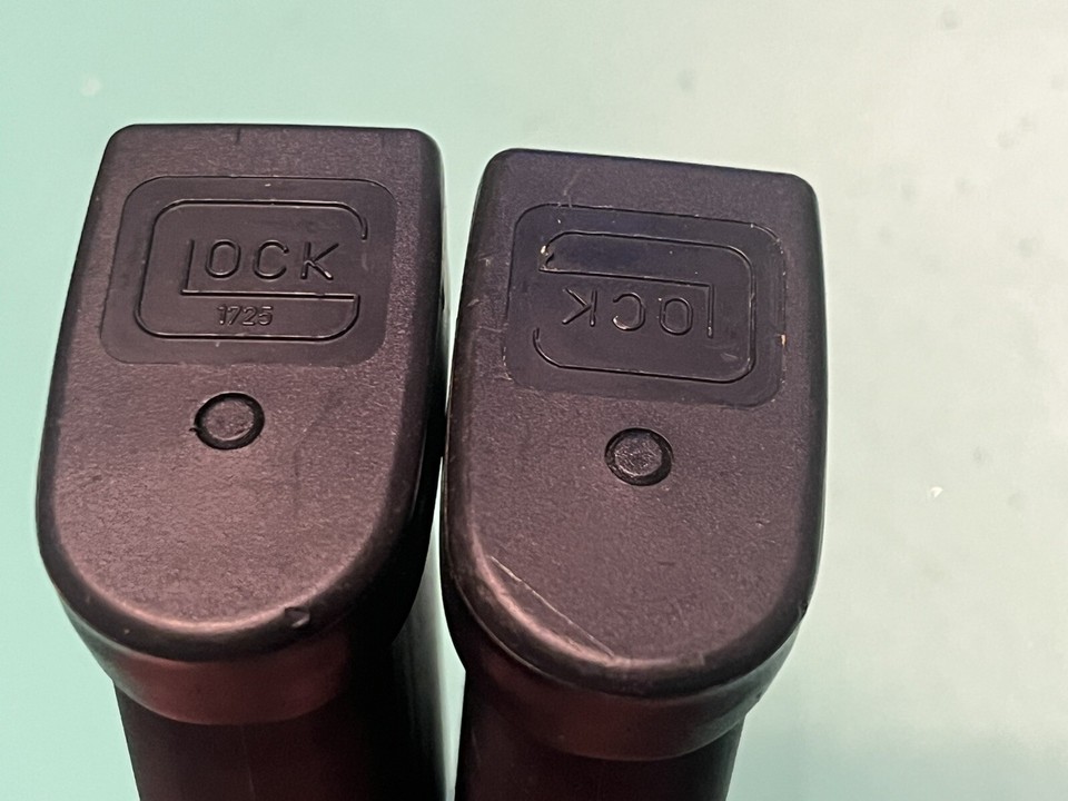 USED FACTORY OEM GLOCK 36 MAGAZINE PAIR (2) .45 ACP CALIBER 6 ROUND | eBay