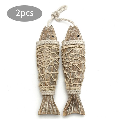 Wooden Fish Wall Decor Rustic Nautical Fish Decor Beach Theme Home ...