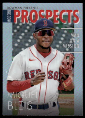 2023 Bowman Miguel Bleis MP-5 Modern Prospects Boston Red Sox | eBay