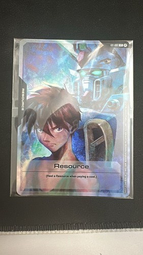 Gundam TCG - Heero Yuy Resource - RP-001 Foil Promo - English | eBay