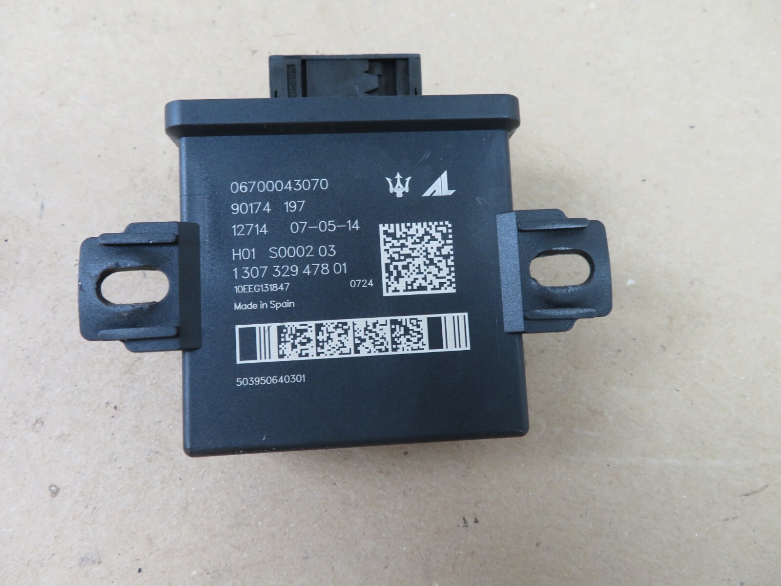 2014-2017 MASERATI GHIBLI HEADLIGHT HEADLAMP COMPUTER CONTROL MODULE ...