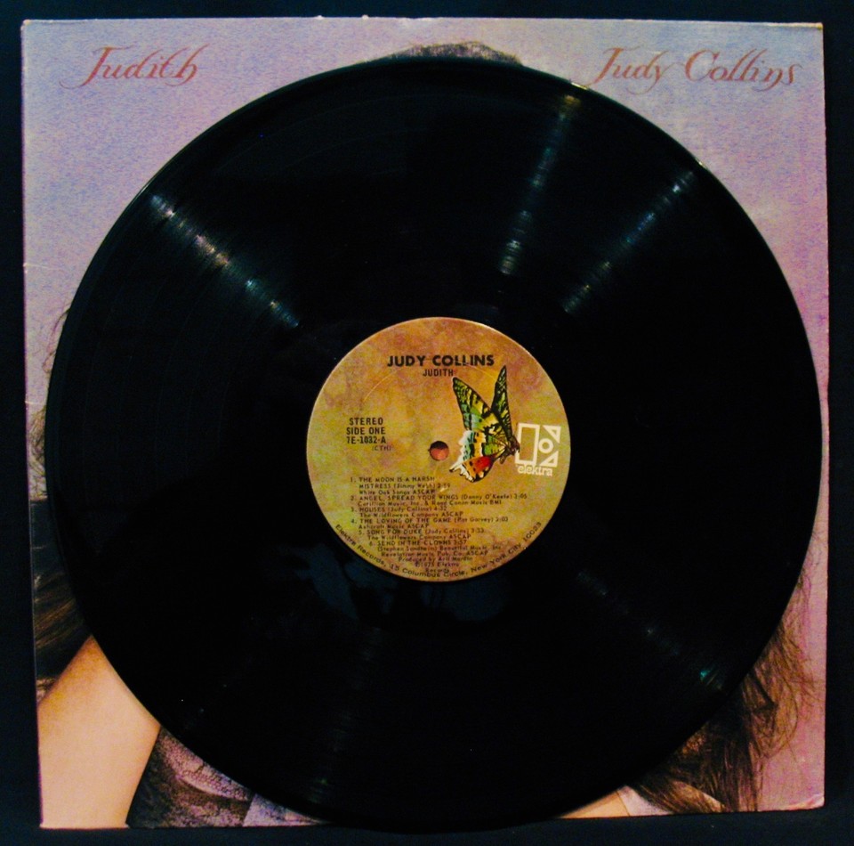 JUDY COLLINS-Autographed JUDITH Album-Singer Songwriter-Folk Music ...