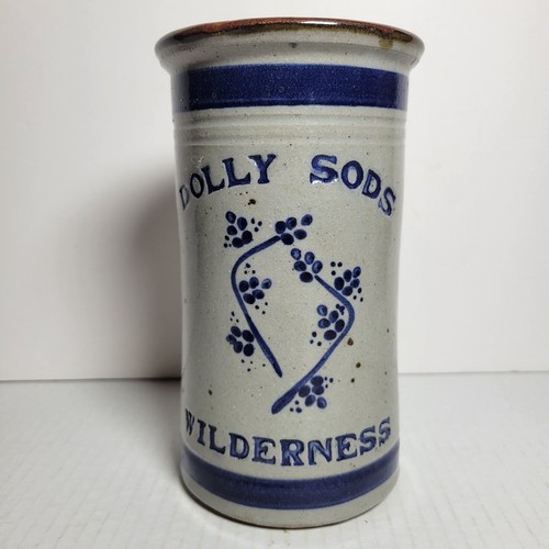 Dolly Sods Wilderness WV Stoneware Pottery Blue Kitchen Utensil Holder ...