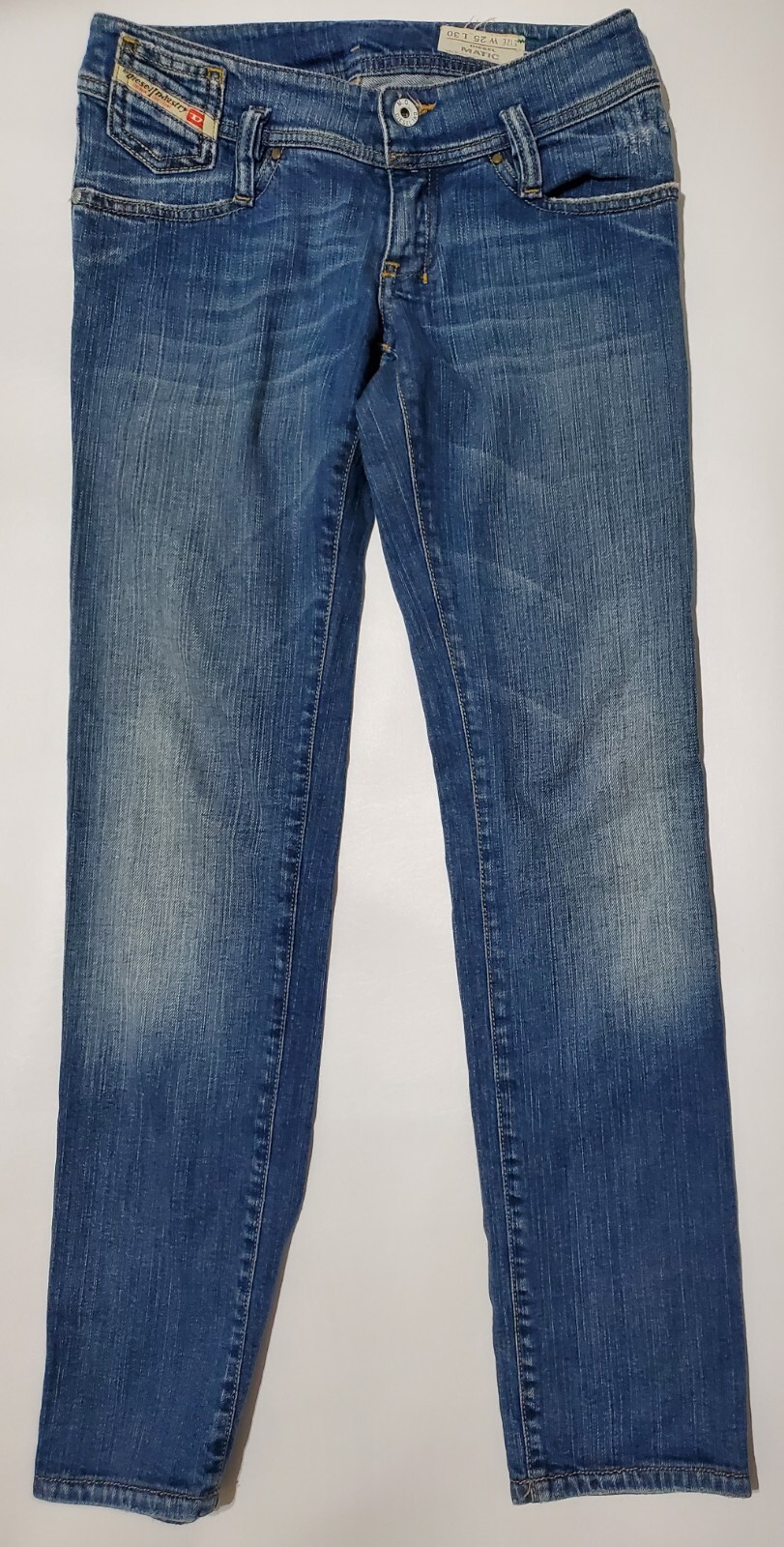 Diesel Matic - Measures 27 x 30 - Low Rise Skinny Stretch Jeans ...