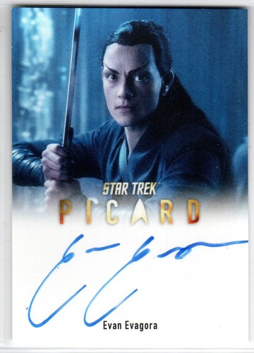 STAR TREK PICARD SEASONS 2 & 3 A41 Evan Evagora as Elnor FB AUTOGRAPH ...