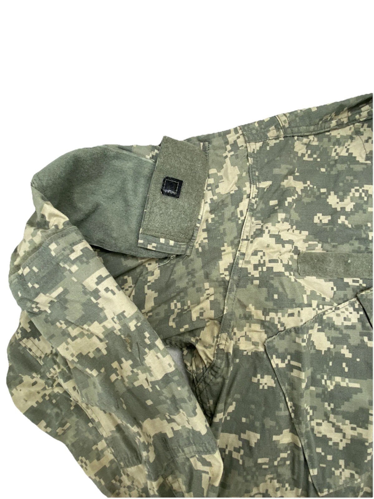 US Military Issue Uniform Jacket Men’s Large Full Zip Army Digital Camo ...