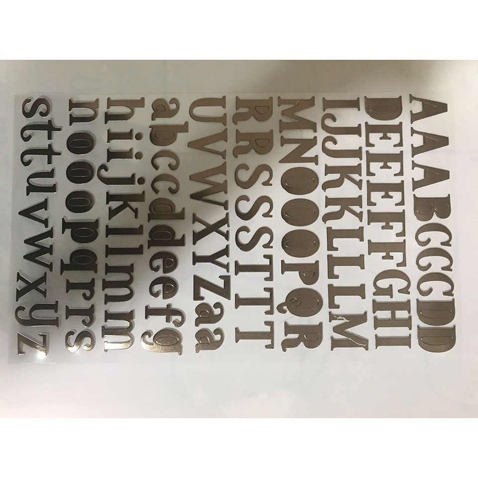 10Pcs Colorful Letter Stickers Alphabet Stickers Stock Random color ...