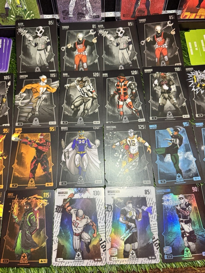 Bo Jackson Battle Arena Alpha Update Lot of 58 | 2 Headlines | Empty ...