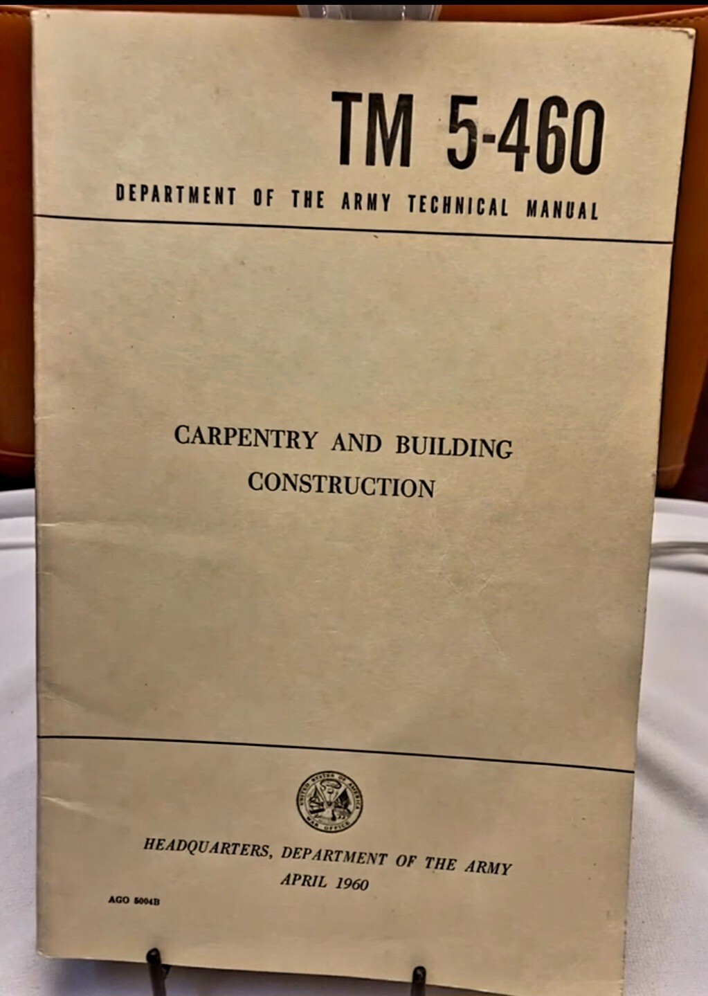Carpentry and Building Construction TM 5-460 Department of Army | eBay