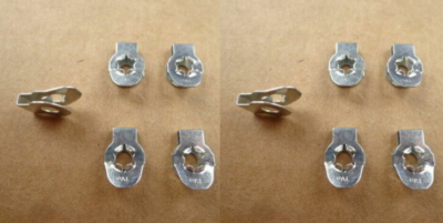 10 VINTAGE 1/8' PAL' CARB LINKAGE CLIPS! 1960'S FORD MUSTANG F100 T ...