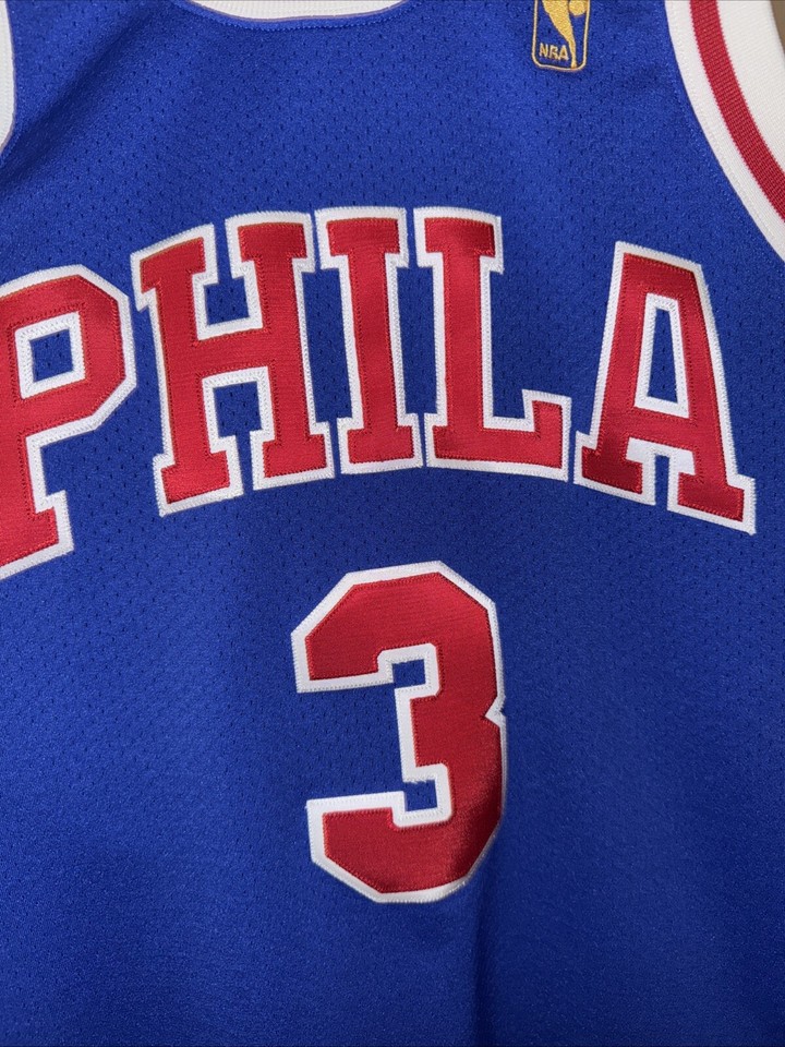 Authenthic Allen Iverson Mitchell and Ness PlayBoi Carti Jersey MENS ...