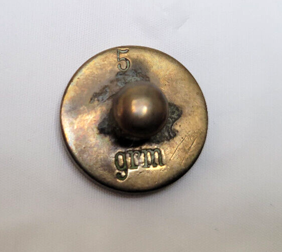 Vintage Lot of 8 Solid Brass Scale Weights 5g 10g 20g 50g 100g 200g ...