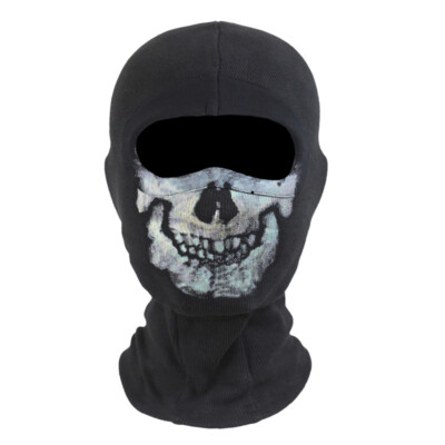 Game Call of Duty Simon Riley Ghost Skull Mask Full Face COD6 Cosplay ...
