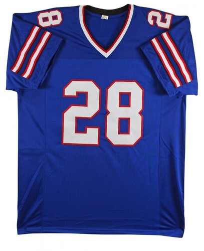 JAMES COOK Autographed Auto Jersey Buffalo Bills Home Blue Becket COA ...