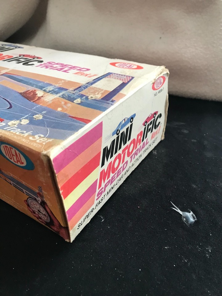 Mini Motorific Sprint Race Car Track Set 1969 NEW OLD STOCK !! | eBay