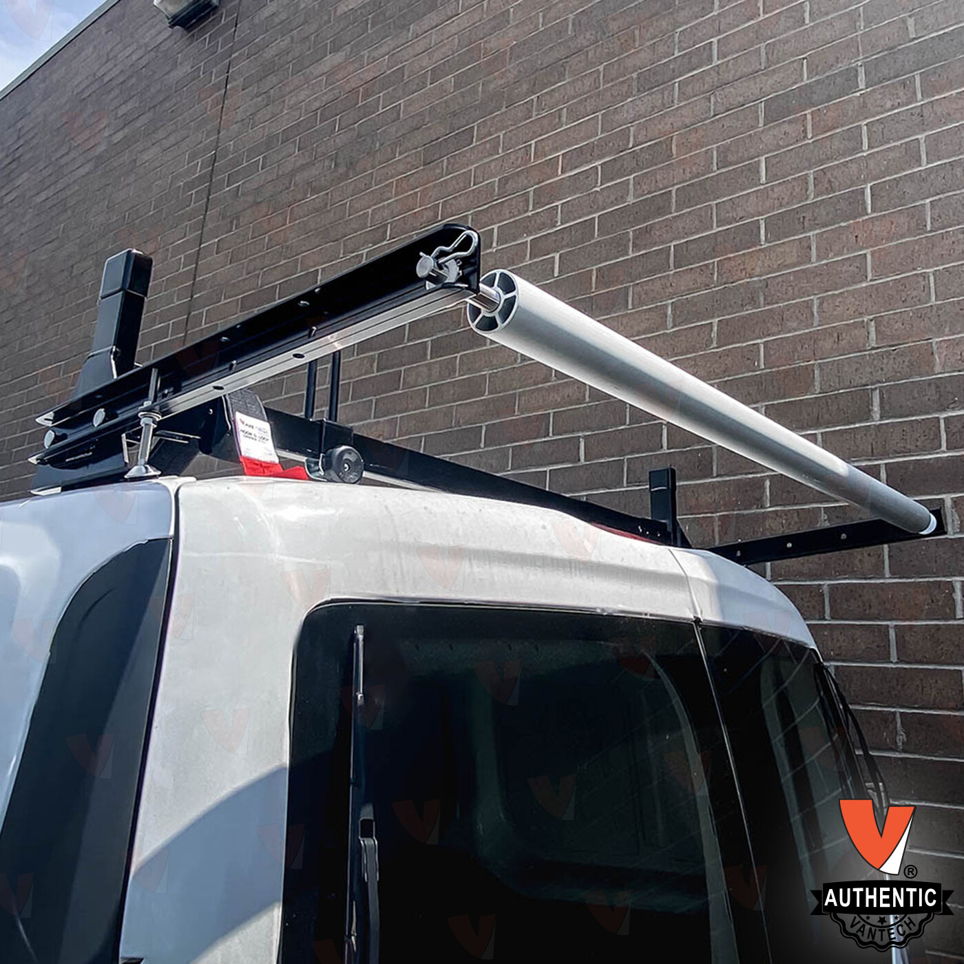 2 Bar Steel Ladder Rack w/Roller Fits: Ford Transit Connect 2014-On ...