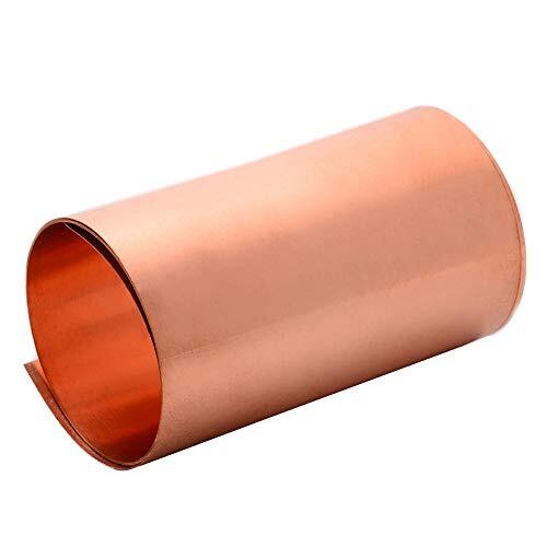 1pc 0.2mm Thickness Copper Sheet Roll High Purity Pure Copper Cu Metal ...