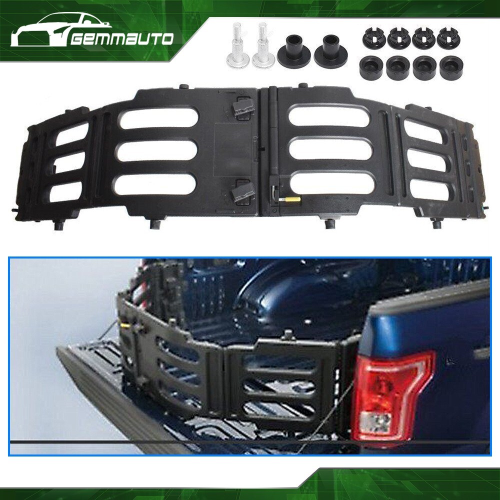 Black Truck Stowable Bed Extender Kit Fits for 2007-2023 Toyota Tundra ...