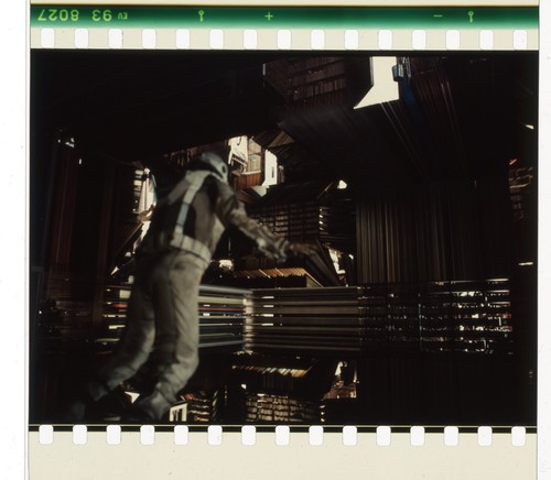 Interstellar Movie 70mm IMAX Film Cell Frame - Coop Tesseract Collapses ...